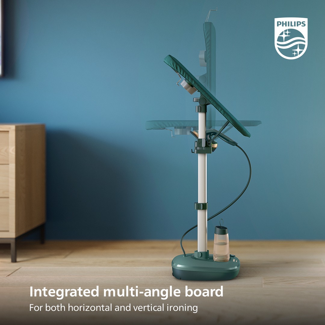 [NEW] Philips All In One Iron 6000 Series Stand Steamer Garment Care ...
