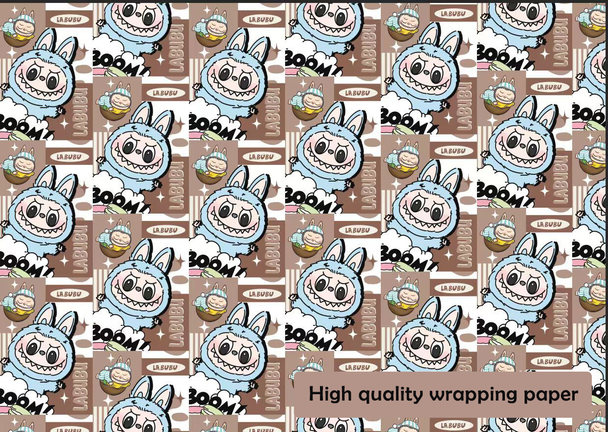 (Minimum order 5pcs ) Q Moon Store 80gsm Labubu Capybara Cute Comic ...