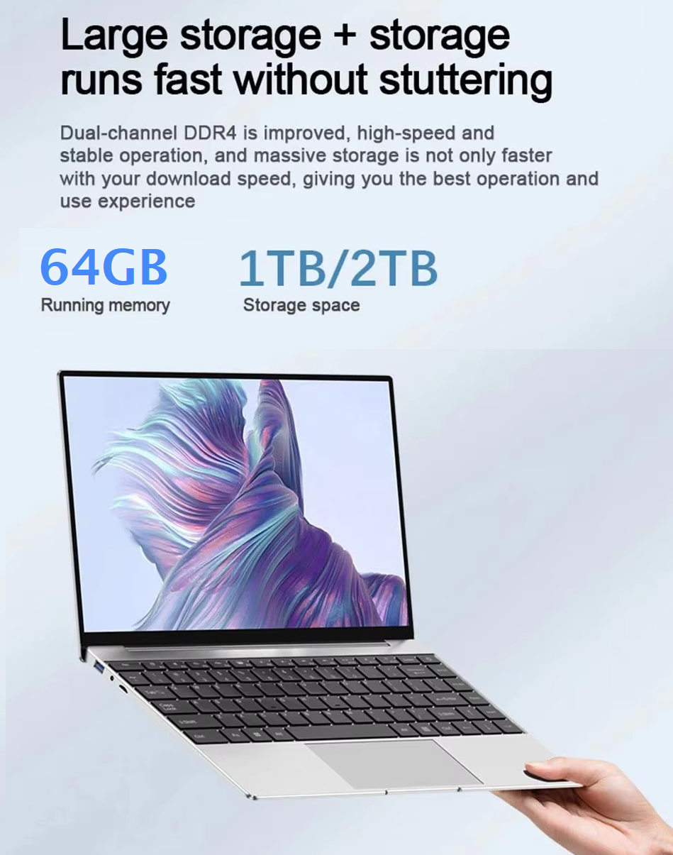 2025 ORE GX2 Intel i9 15.6" Windows Laptop 64GB DDR4 RAM 2TB NVME SSD ...