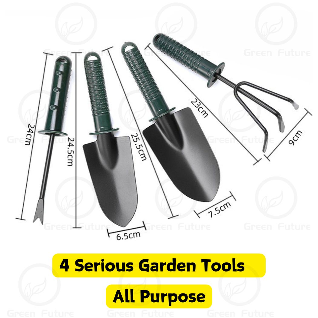 ⛏️ Gardens Tools Set ( Spade , Hoe, Harrow)_Set Mini Peralatan Kebun ( Cangkul / Penggaruk ...