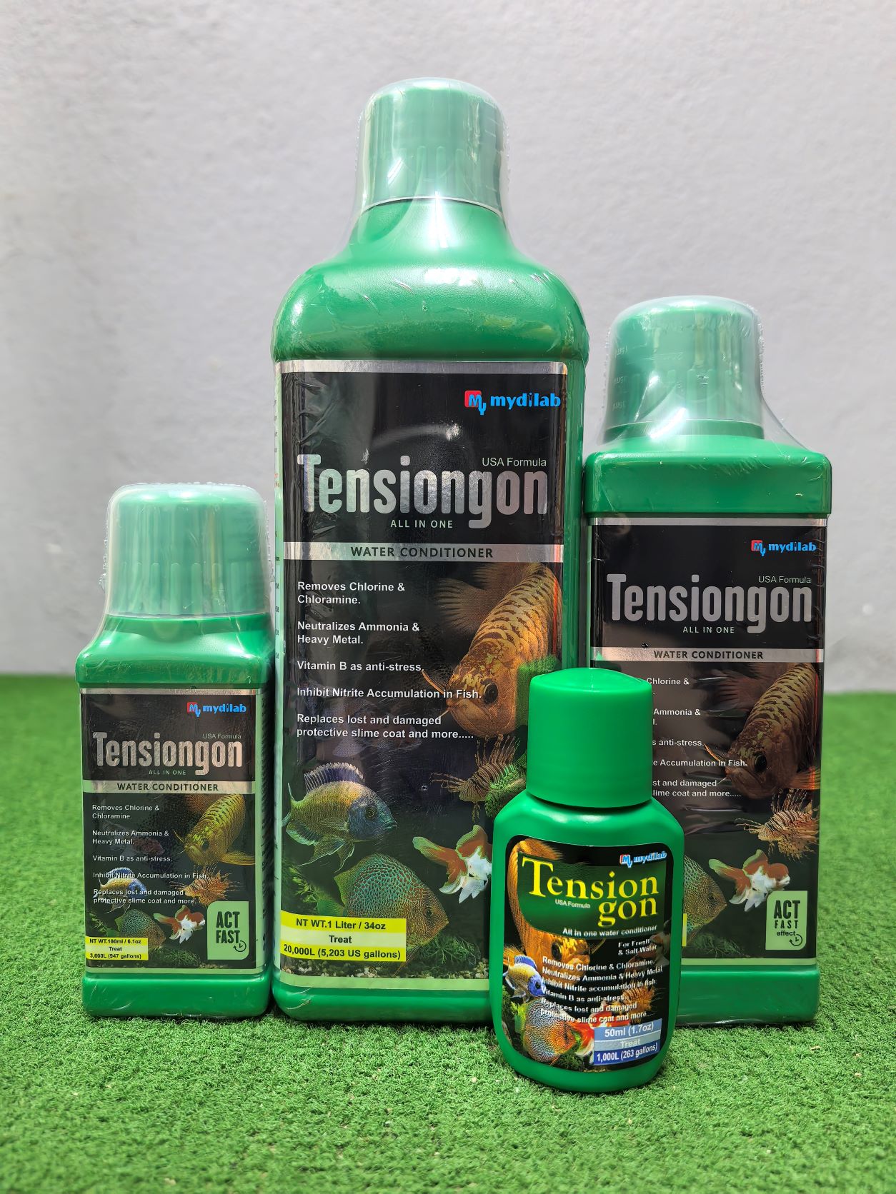 Mydilab Tension Gon (1L/500ml/180ml/50ml) Water Conditioner Anti ...
