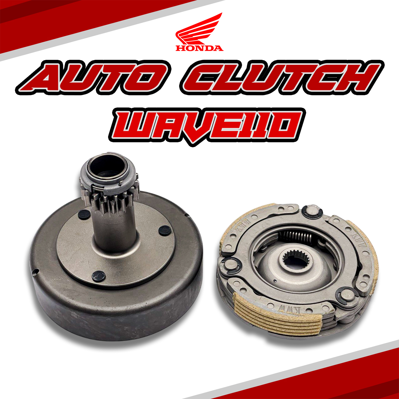 AUTO CLUTCH AUTO SHOES HONDA YAMAHA EX5 DREAM EX5 HP WAVE100 WAVE110 ...