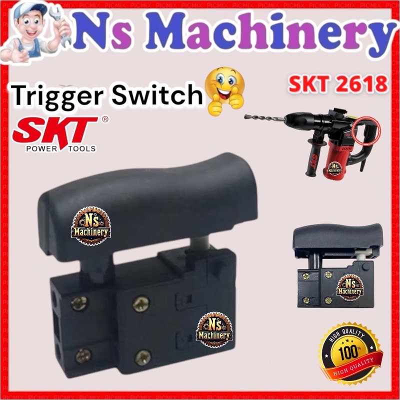 SKT Trigger Switch Replacement Parts for SKT 2618 / SKT 2638 Rotary ...