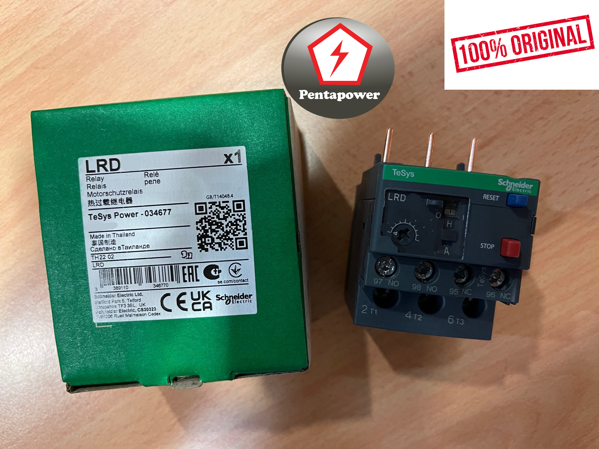 SCHNEIDER LRD THERMAL OVERLOAD RELAYS ( LRD04 LRD05 LRD06 LRD07 LRD08 ...