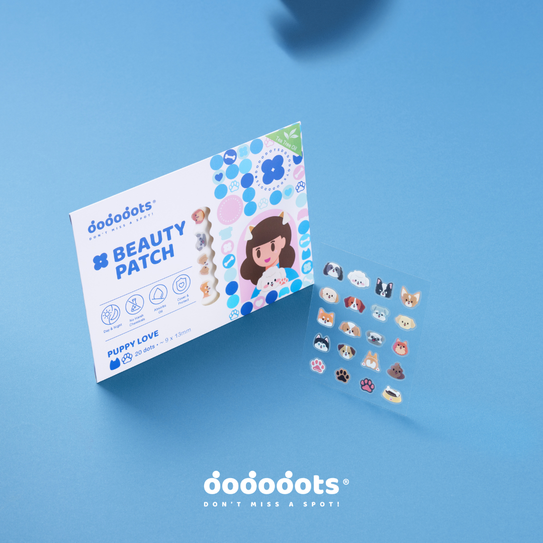 Dododots Beauty Patch | Puppy Love | Cute Pimple Acne Patch | Puppy ...