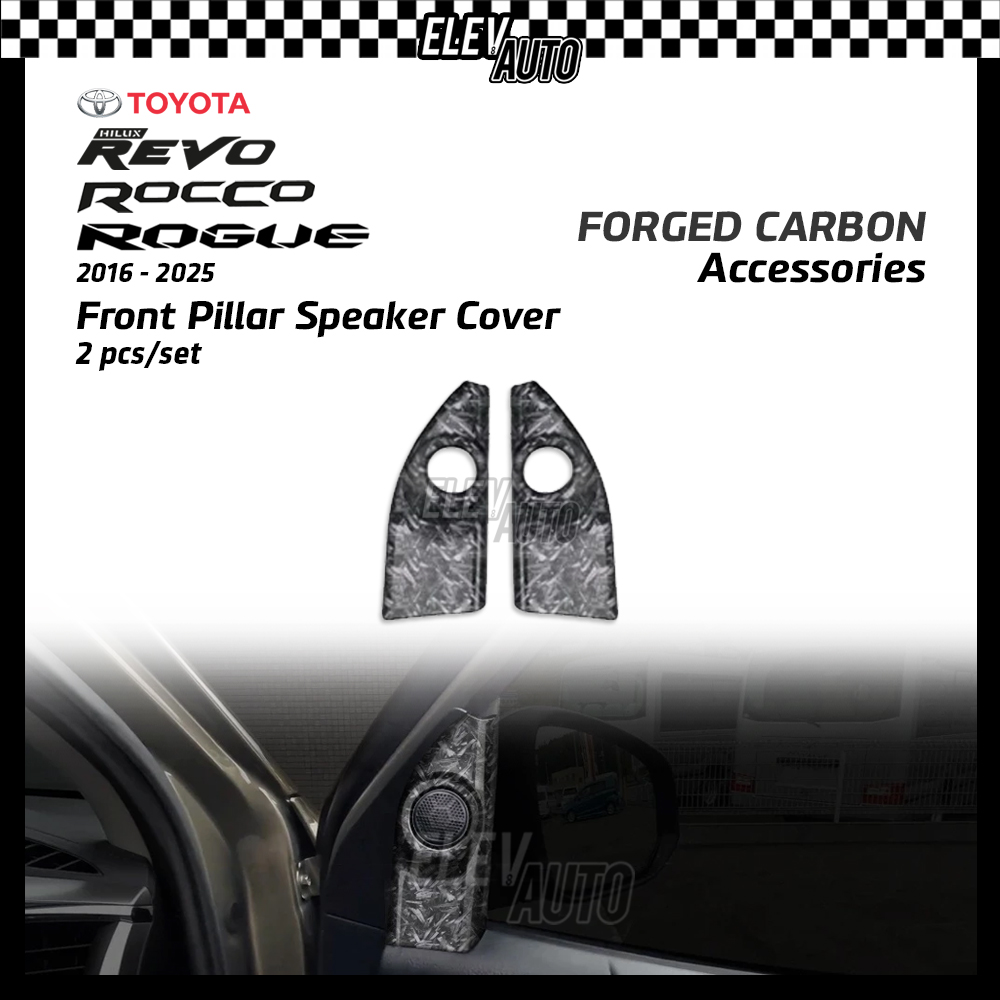 Toyota Hilux Revo Rogue Rocco 2016 - 2025 FORGED CARBON Interior ...