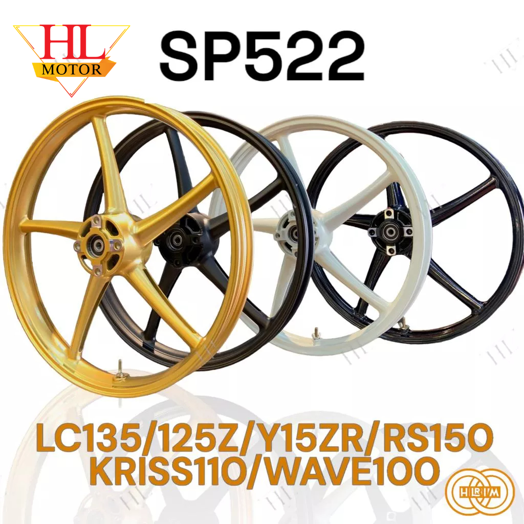 SPORT RIM SP522 Y15ZR,Y16,LC135,Y125Z,RS150,KRISS110,WAVE100,CT100,MR1,KRISS,DREAM | Shopee Malaysia