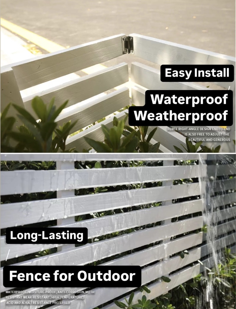 Waterproof Pagar Rumah Privasi Garden Partition Garden Fence Outdoor ...