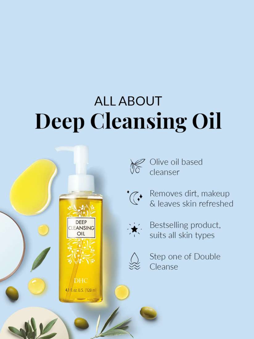 3 SIZE AVAILABLE!! DHC Deep Cleansing Oil 200ml (Olive oil, Easily ...