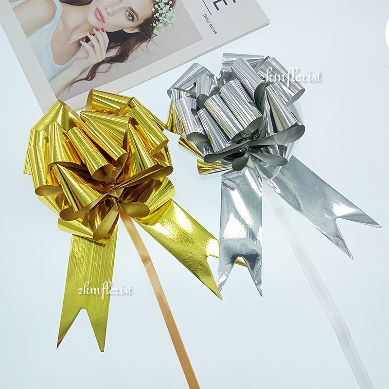 (20PCS) 8007 Pull Ribbon Reben Riben Gift Organza Flower Bouquet Happy ...