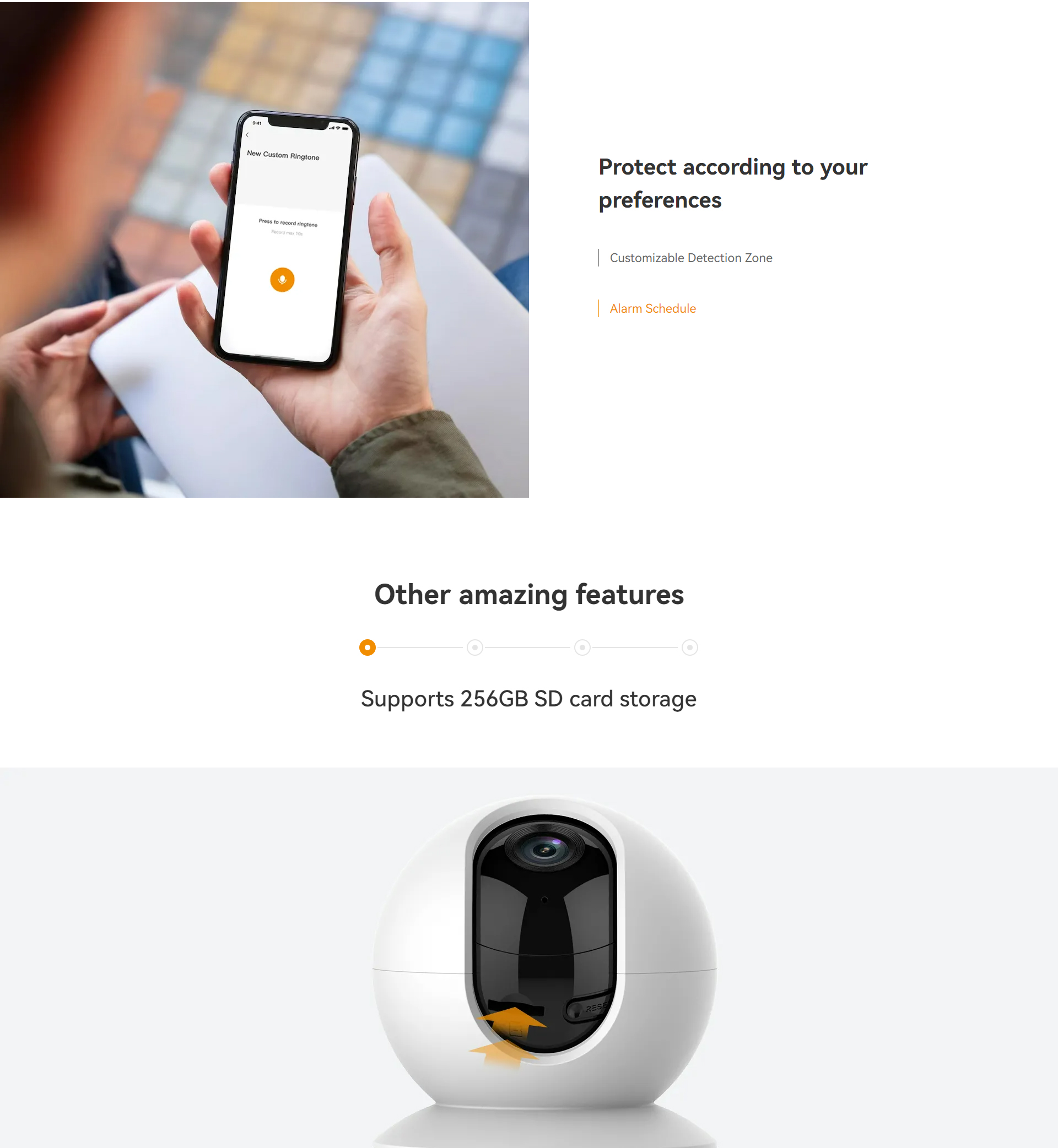 IMOU DK2 Wifi Camera CCTV 2MP 4MP Smart AI Motion Detect Tracking Night ...