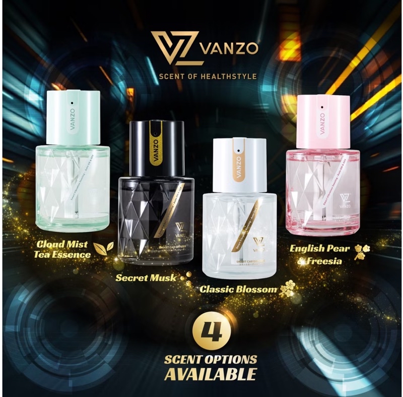 🔥NewProduct 新品🔥VANZO Smart Car Diffuser Car Home Perfume Air Freshener ...