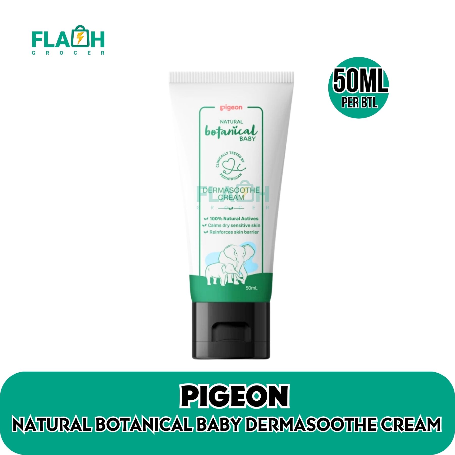 Pigeon Naturel Botanical Baby- DermaSoothe Cream 50ML | Shopee Malaysia