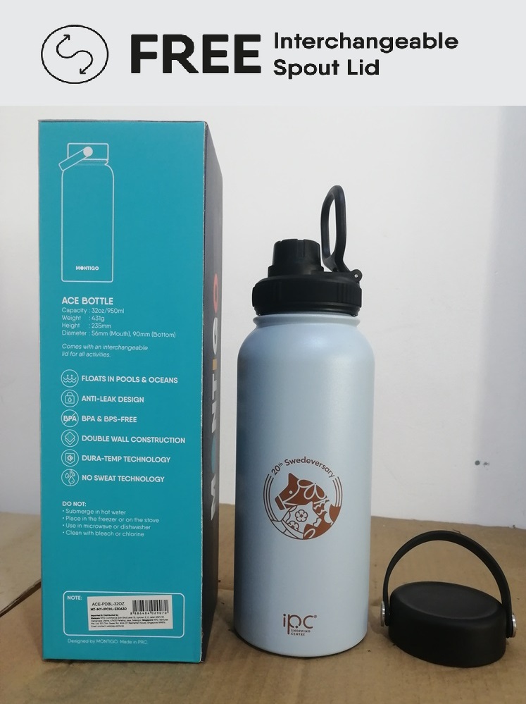 IPC x Montigo Ace Bottle Mega | thermos Bottle | termos | Limited ...