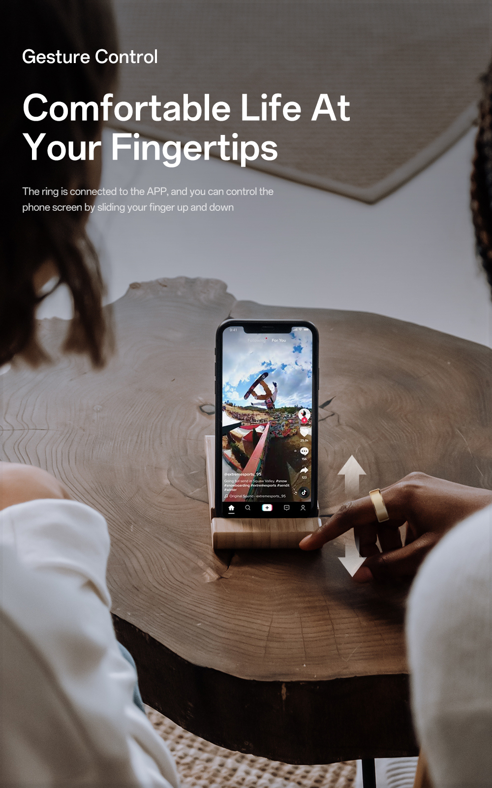 【New】Aolon GEN3 Smart Ring Sleep Heart Rate Health Sports Monitor ...