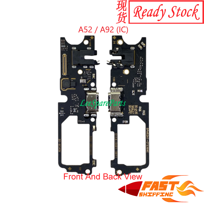 OPPO A52 2020 / A92 2020 Charging Board USB Port Plug In Pin Mic Ribbon ...