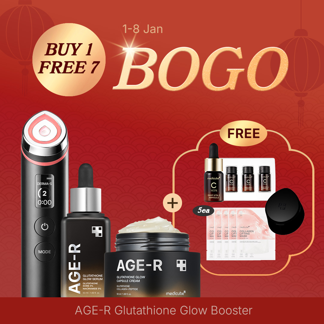 [7 FREE GIFTS] Medicube Age-R Glutathione Glow Booster (Booster-Pro ...