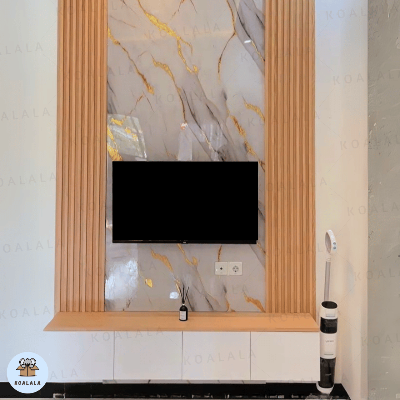 Large 300cm x 120cm Flexi Marble Sheet Imitation Ceramic Wallpaper ...