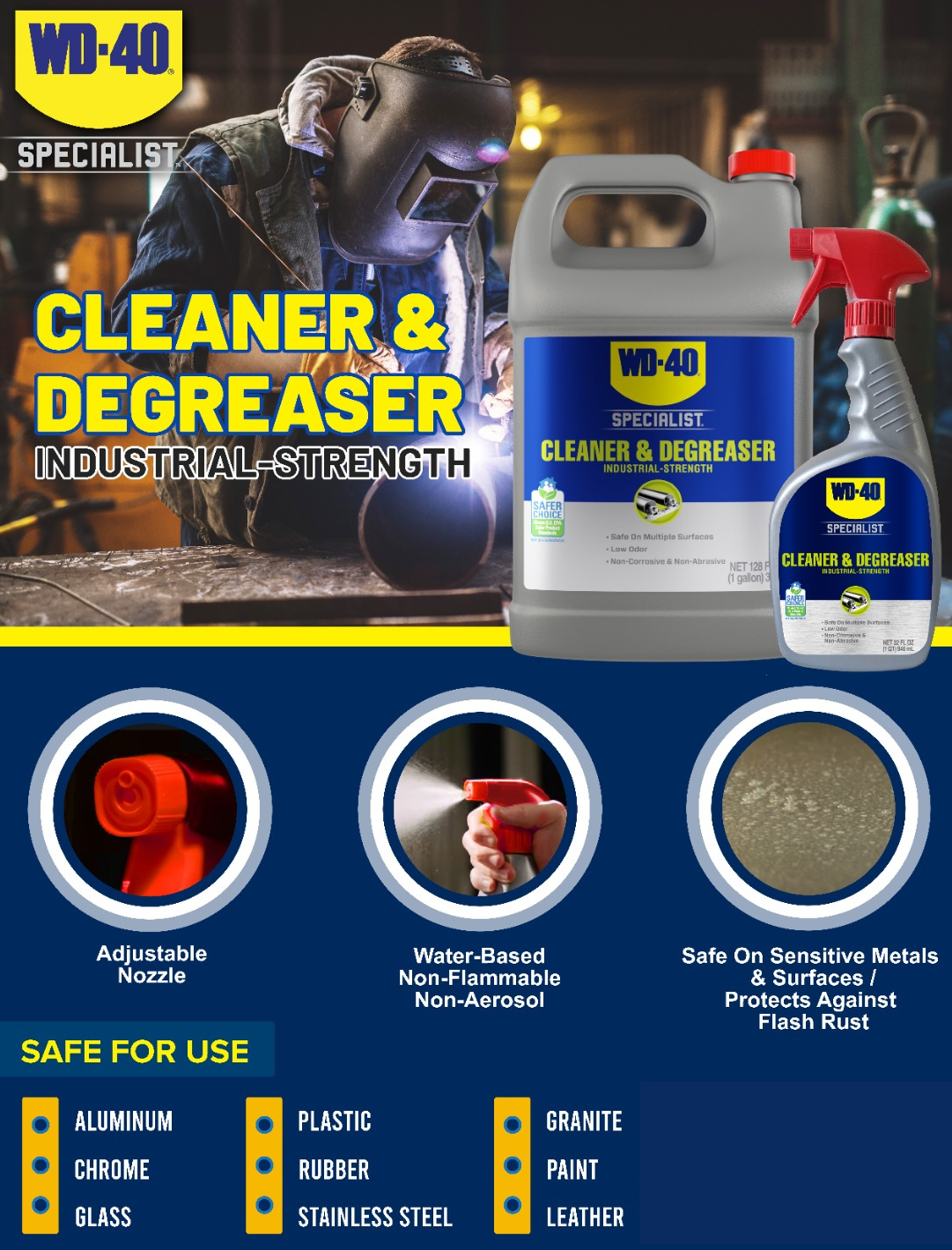 WD40 Specialist Rust Remover Soak 1 Gallon | WD40 Specialist Cleaner ...
