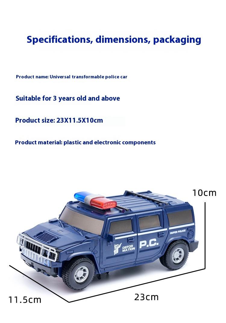 Kereta Polis Hummer Mainan Elektrik untuk Kanak-kanak Robot Menari ...