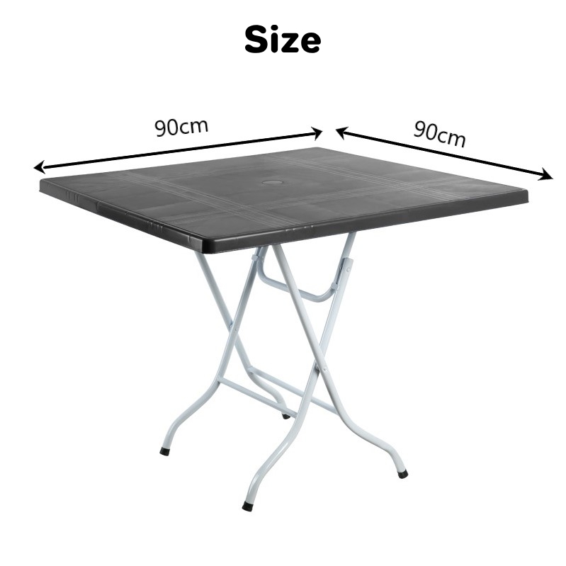 Century Foldable Plastic Table 3x3 1836 / Dining Table / Meja Kedai ...