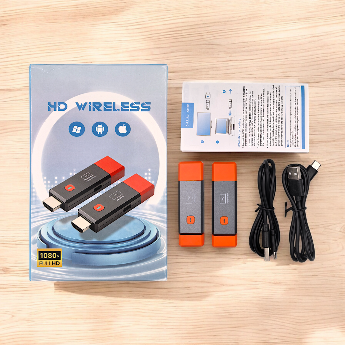 HDMI Wireless Point To Point Transmitter 50 Meter | Shopee Malaysia