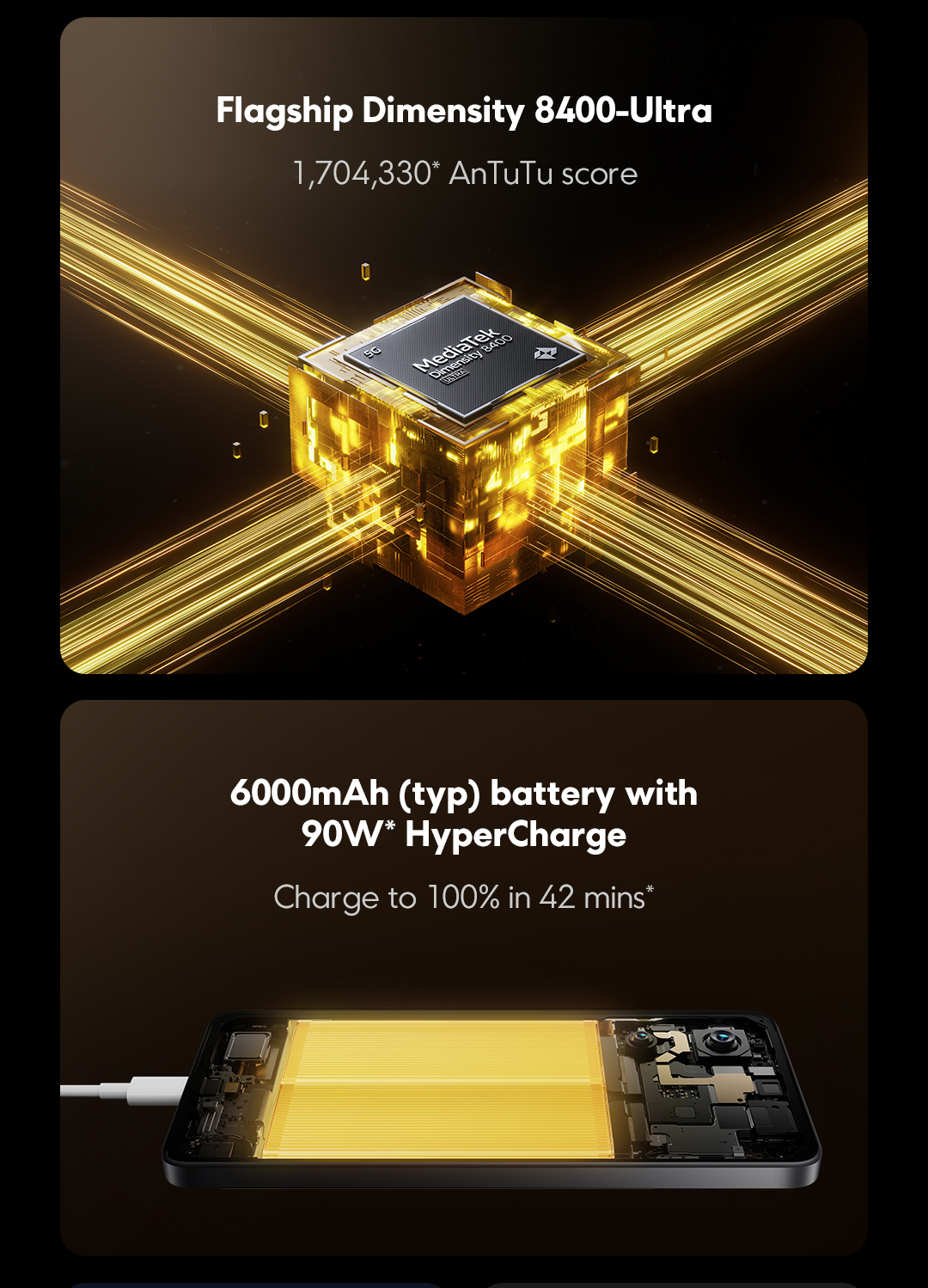 POCO X7 Pro 6000mAh battery+90W HyperCharge/MTK-8400 Ultra/HyperOS 2 ...