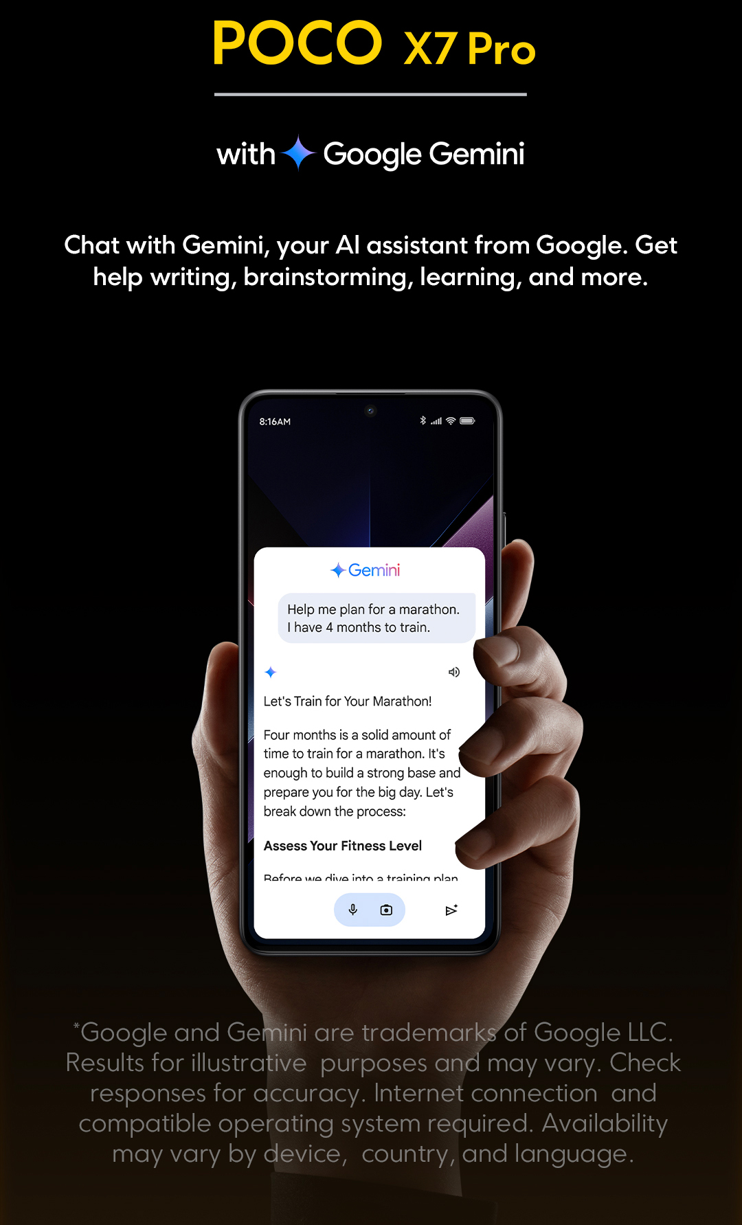 POCO X7 Pro 6000mAh battery+90W HyperCharge/MTK-8400 Ultra/HyperOS 2 ...
