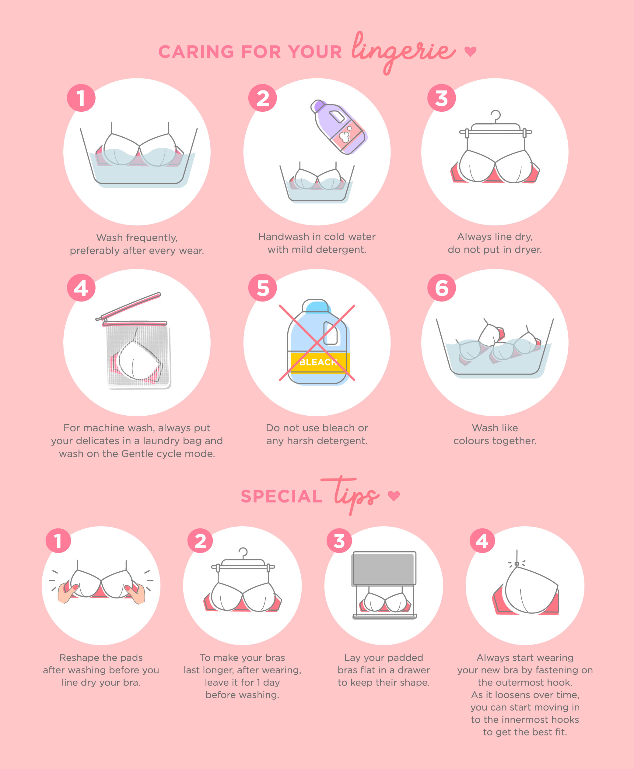 Young Hearts Young Curves Viscose Contrast Cute Underbust Band 3/4 Cup ...