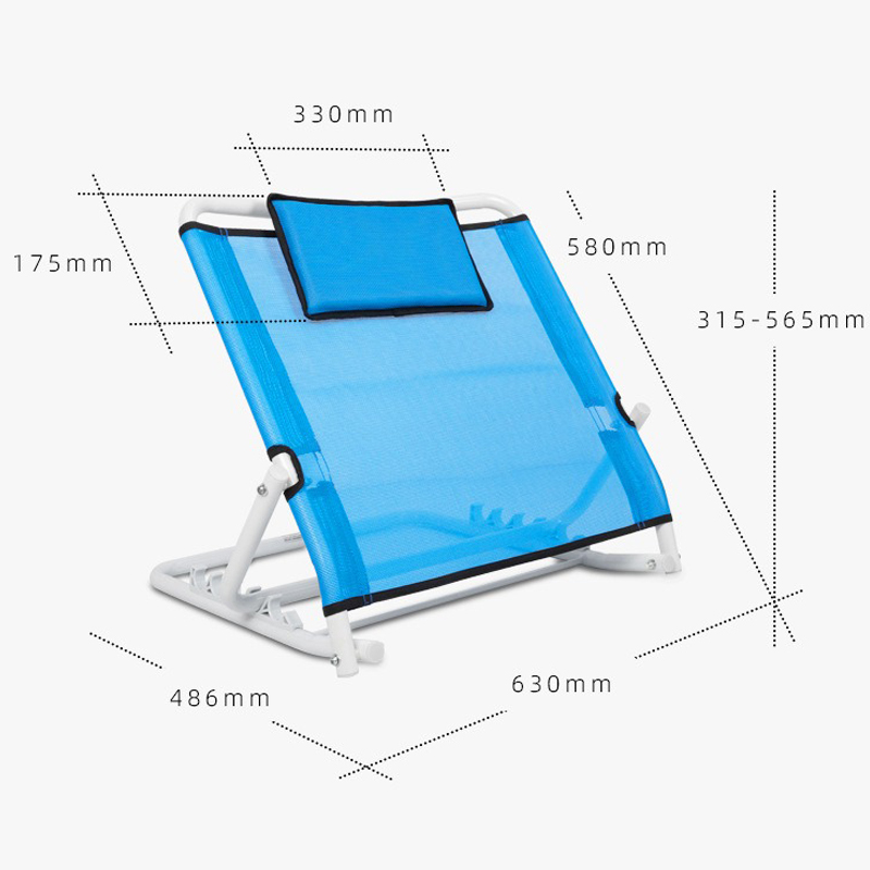 Bed Backrest for Sitting Up in Bed Adjustable Folding Back Support ...