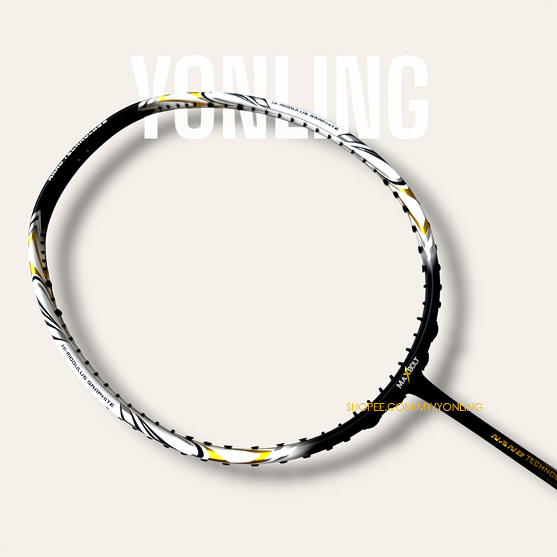 Maxbolt Nano Series Original (35lbs) Badminton Racket FREE String ...