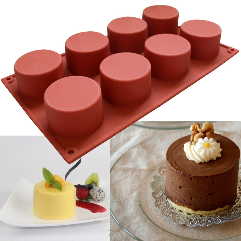 Plain Series Handmade Soap Silicone Mould Baking Mould Cake Jelly Acuan ...