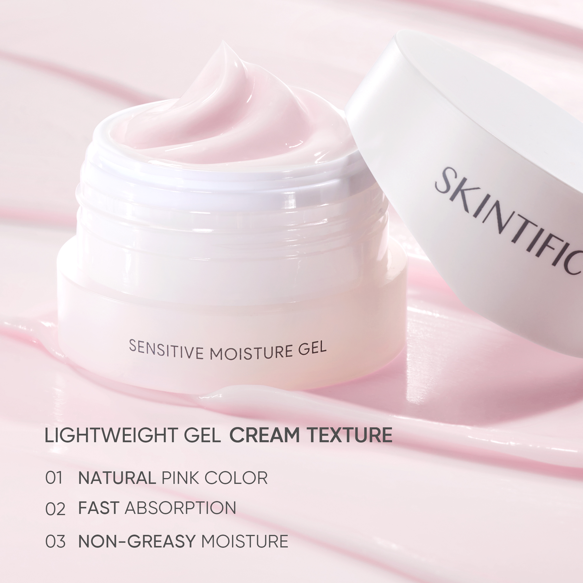 [BUY1 FREE1] SKINTIFIC Sensitive Moisture Gel Reduce Redness ...