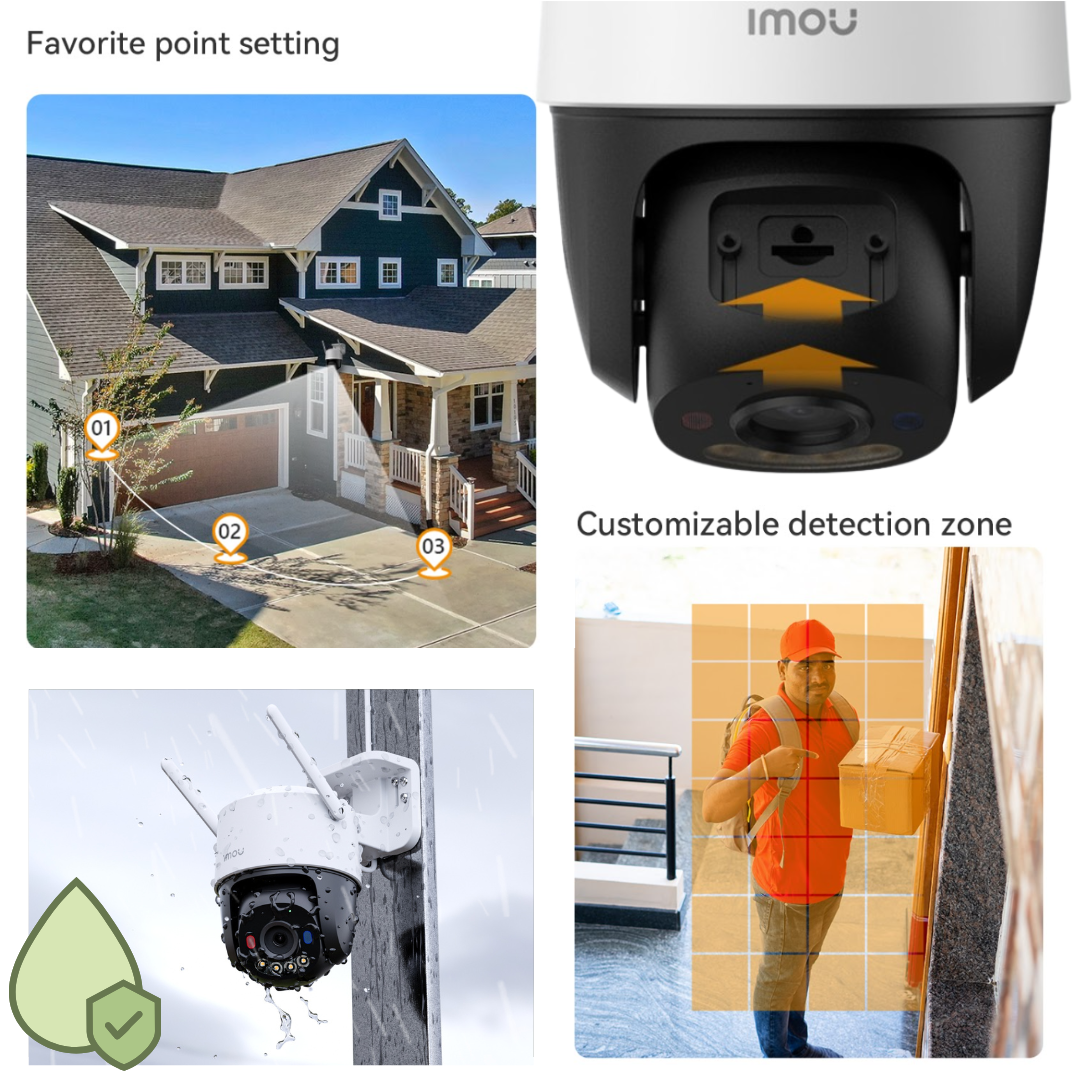 IMOU Cruiser SC 3MP 5MP Wi-FI PT360 IP66Weatherproof Outdoor Security ...