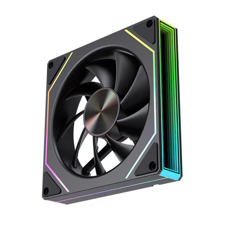 Pc Fan / Prism Gen 4RS Max / ARGB 3Pin / PWM 4Pin / 12CM / Black White ...