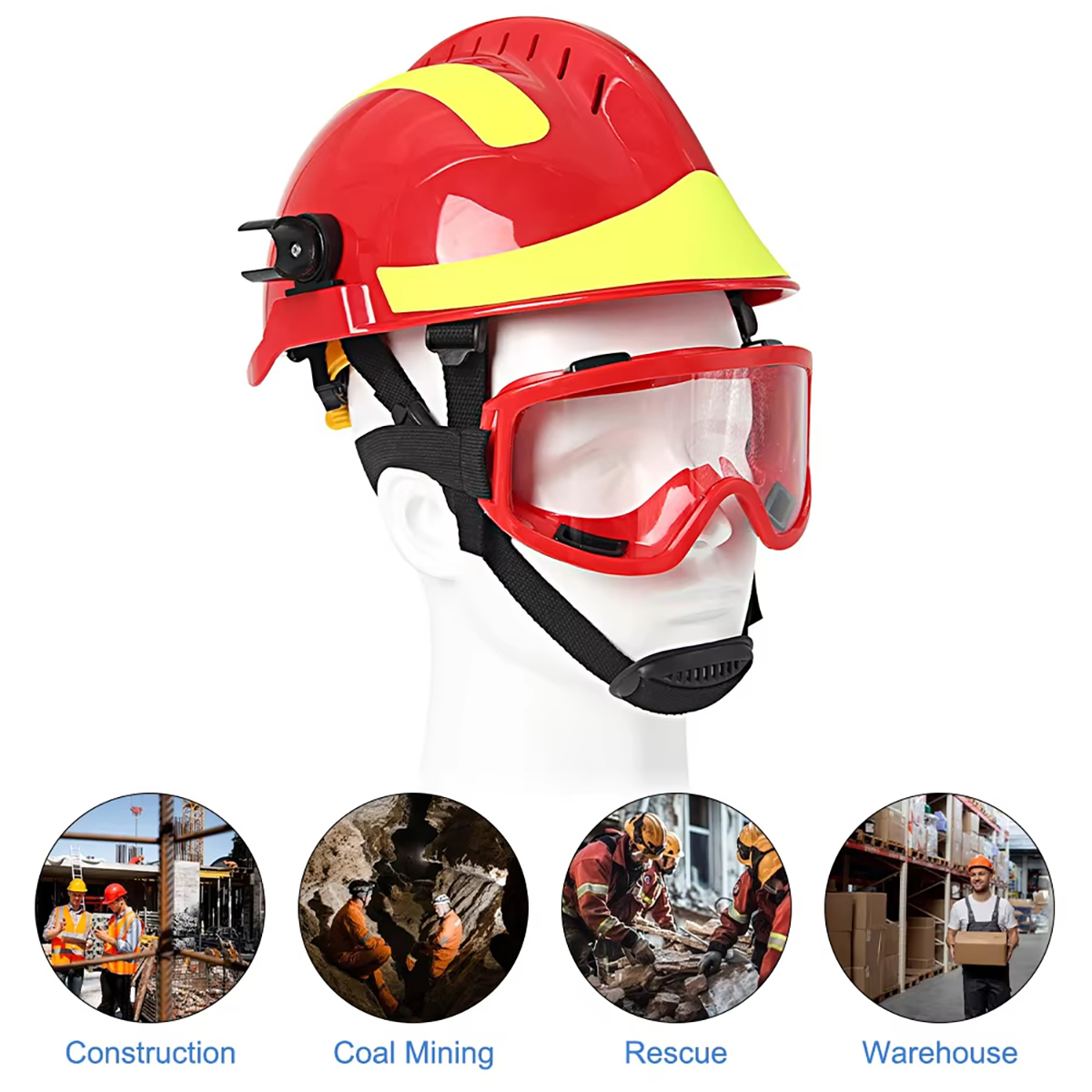 Emergency Rescue Helmet F2 Firefighter Safety Helmets Fire Protection ...