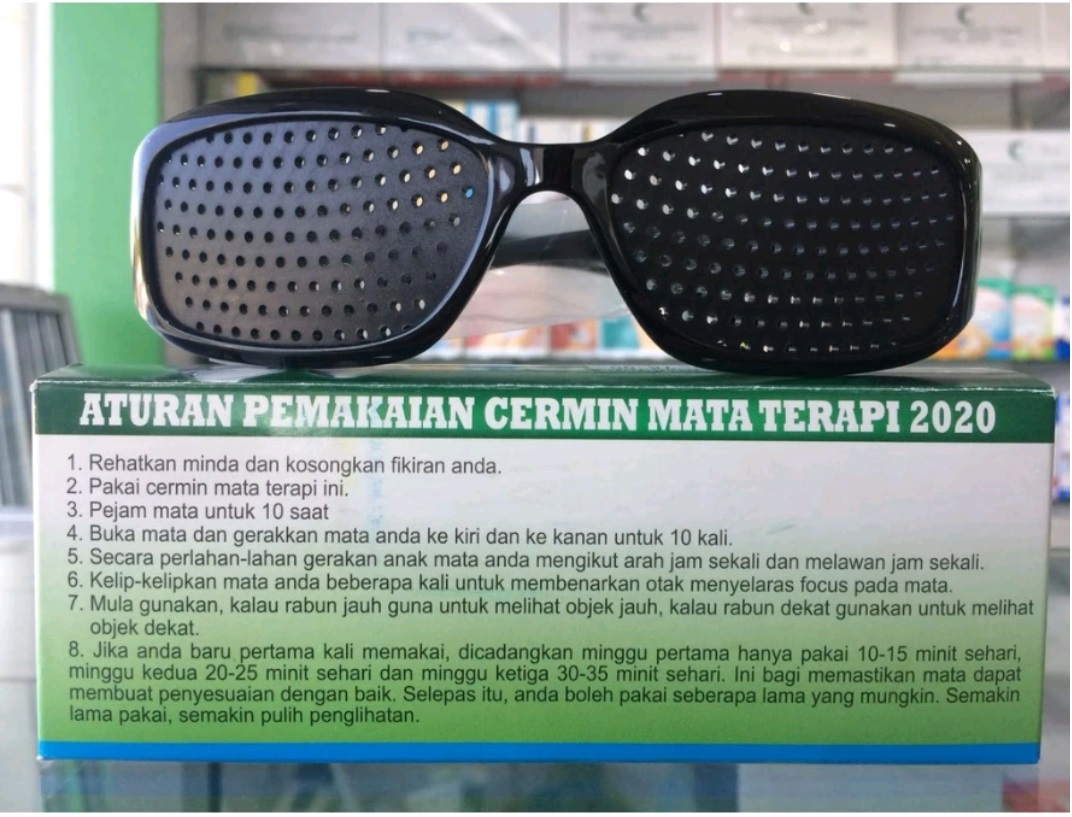 HAIRperone Anti-fatigue Stenopeic Vision Care Eyesight Improve Pinhole ...