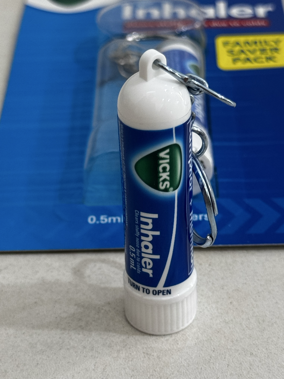 Vicks Inhaler (0.5ml) Vapo Rub Inhalers Vick penyedut hidung 维克斯伤风膏吸入器 ...