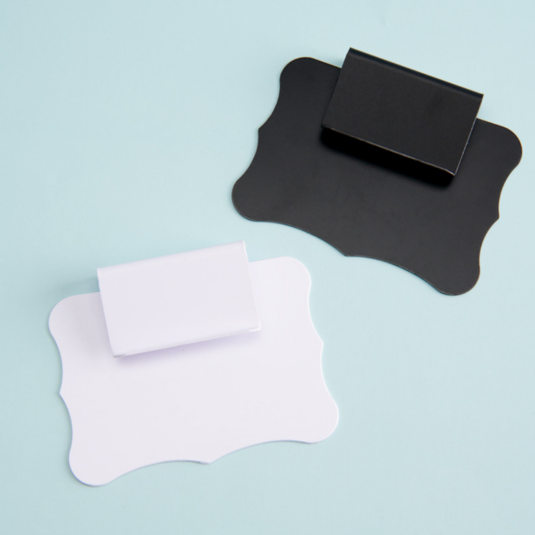 PVC Clip Label Tag Storage Box Basket Clip Tag Kitchen Pantry Basket ...