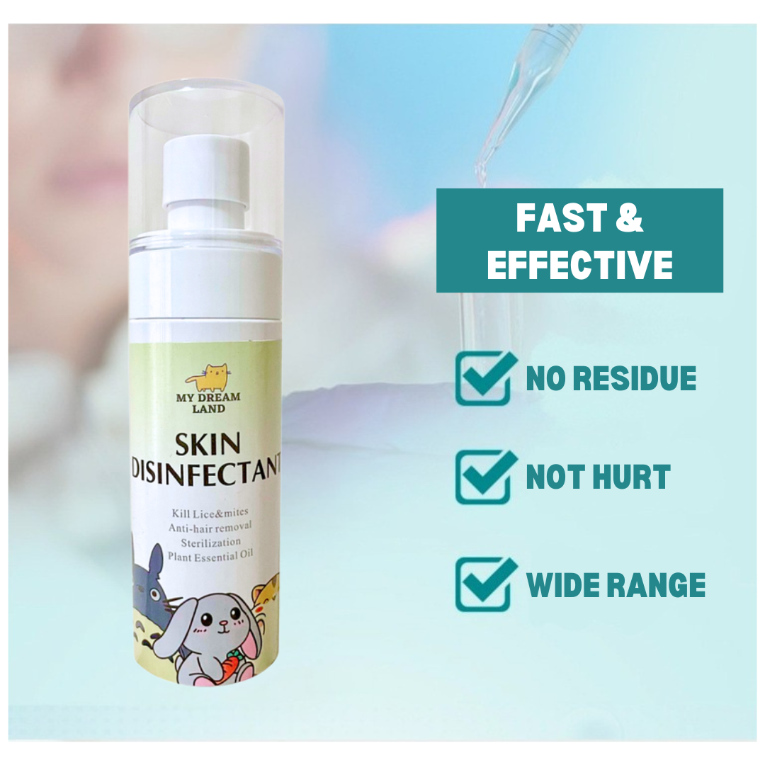 LOCAL DELIVERY-ORIGINAL MITES SPRAY PET SPECIALIZED SKIN DISINFECTANT ...