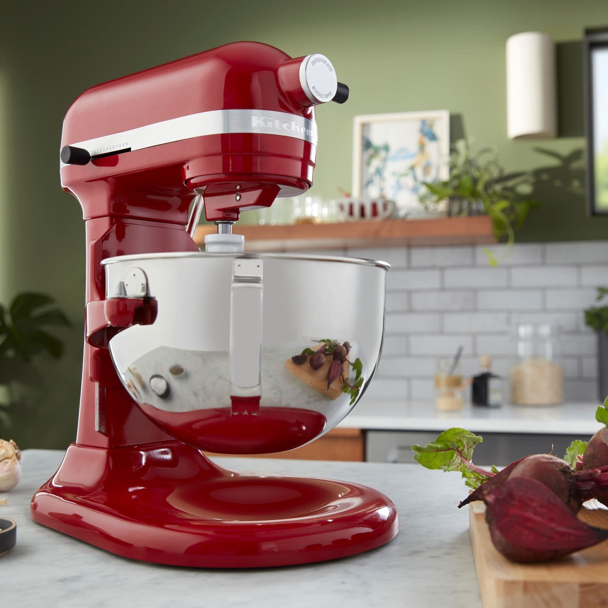 KitchenAid Artisan 5.2L Bowl-Lift Stand Mixer (5KSM55SXX) | Shopee Malaysia