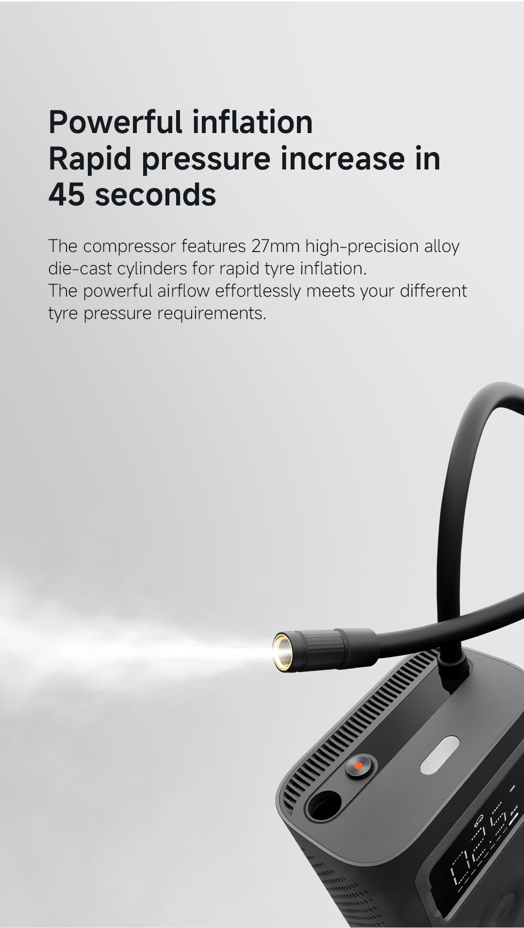 Xiaomi Portable Electric Air Compressor 2 Pro | Shopee Malaysia