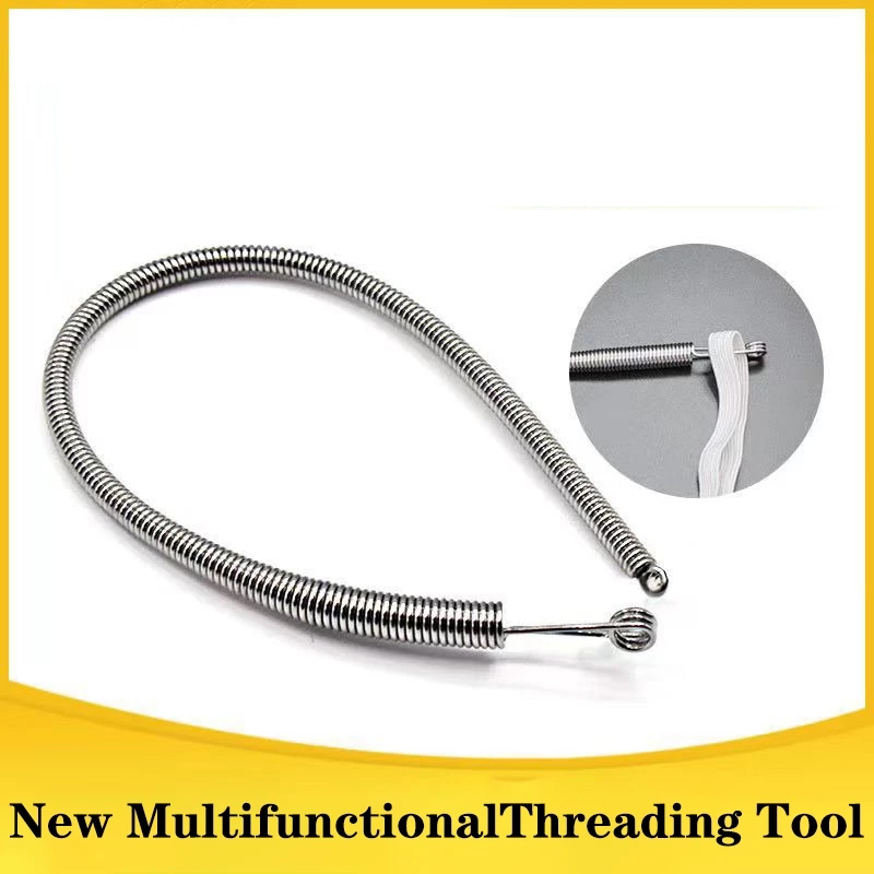 Flexible Rope Threading Tool Multifunctional Spring Drawstring Threader ...
