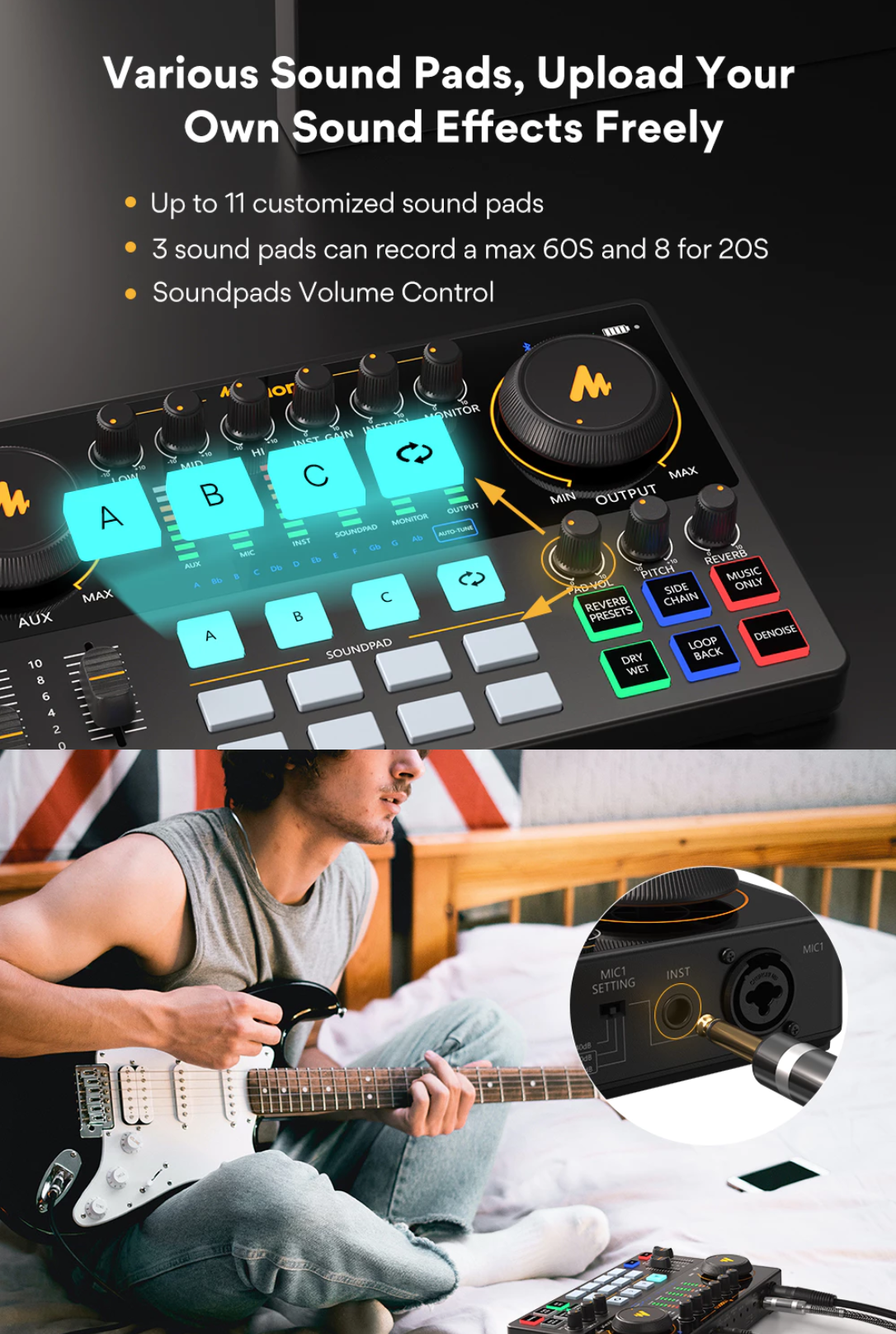 MAONO AME2 AM-E2 / AME2 GEN 2 E2 GEN2 / AME2A E2 MAONOCASTER ...