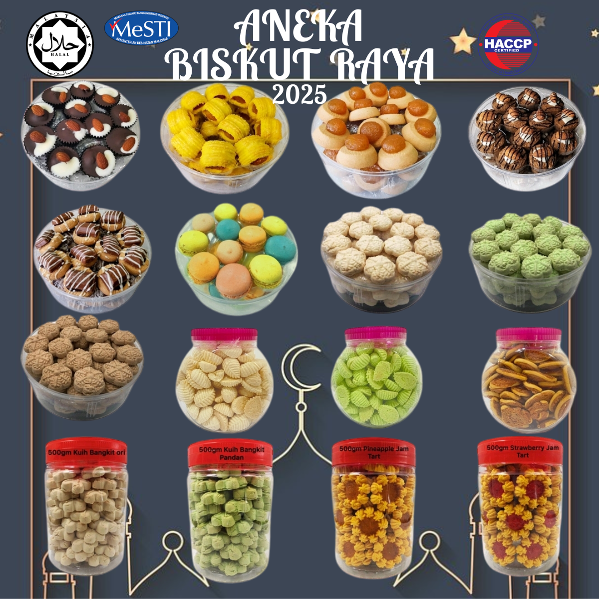 [KUIH RAYA 2025][New Stock] Pelbagai Jenis Biskut Raya Kuih Raya Murah ...