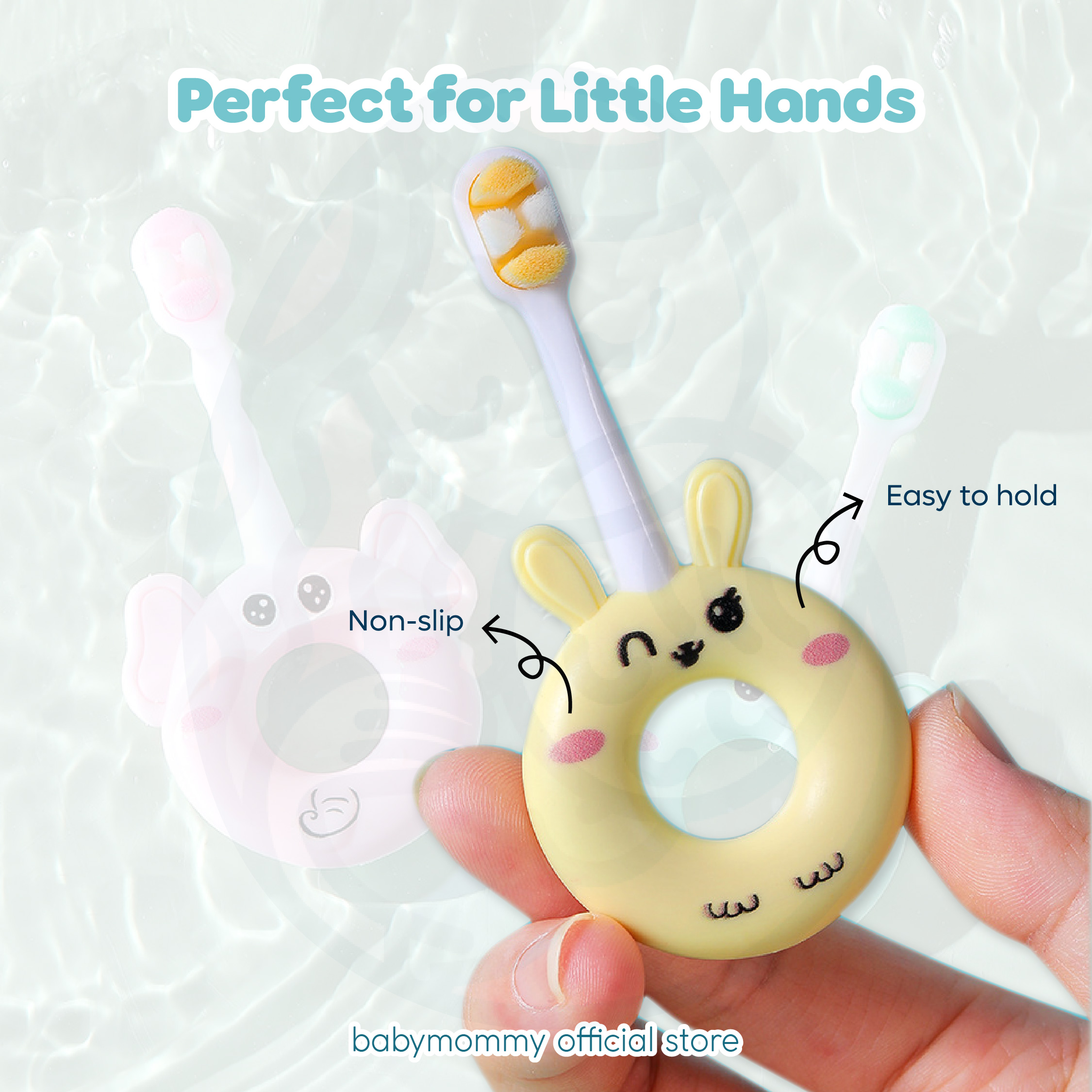 🇲🇾ReadyStock Ultra Soft Toddler Micro Nano Toothbrush Superfine Soft ...