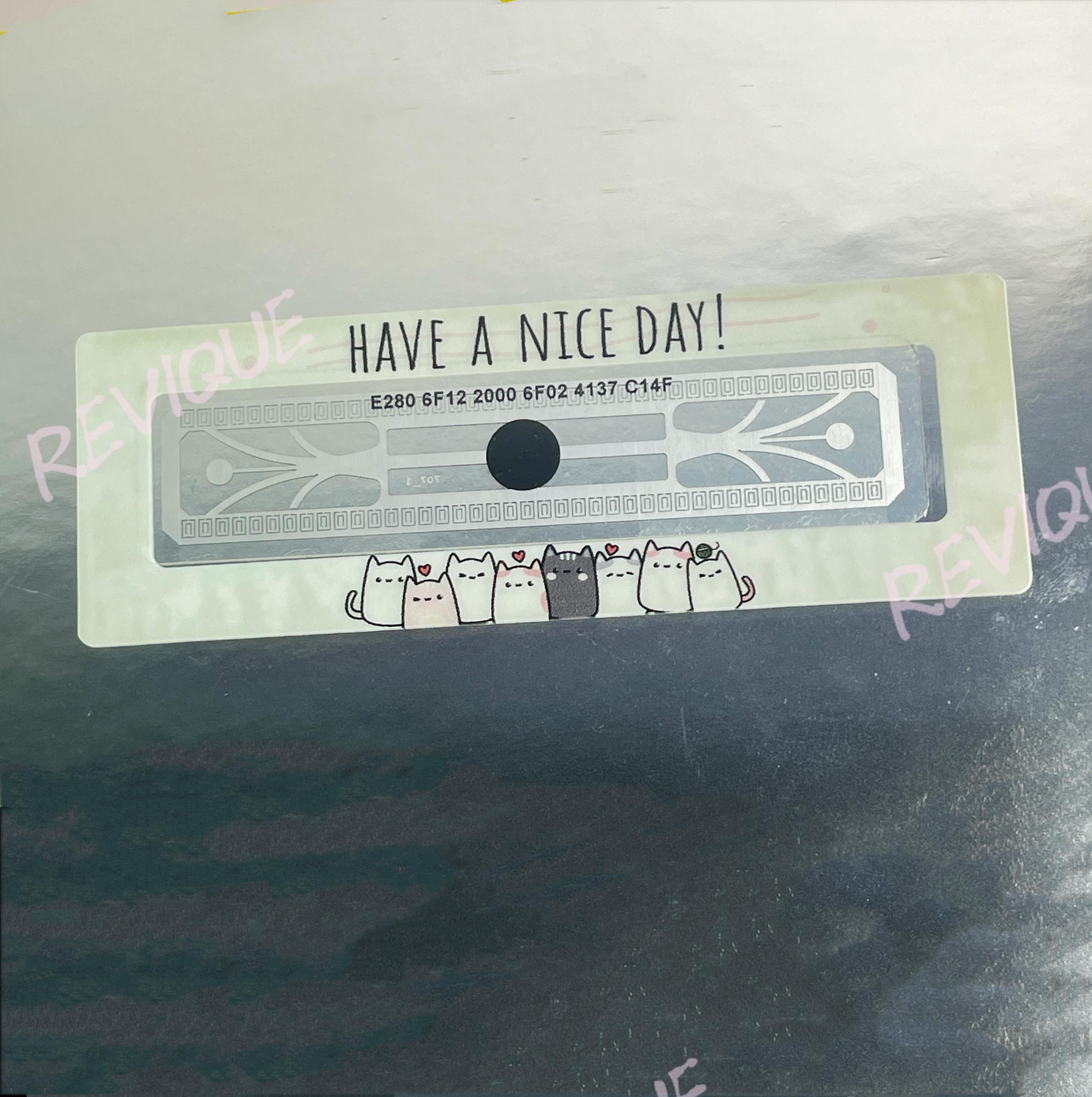 Universal Car RFID Sticker Cat Design Kuching | Shopee Malaysia