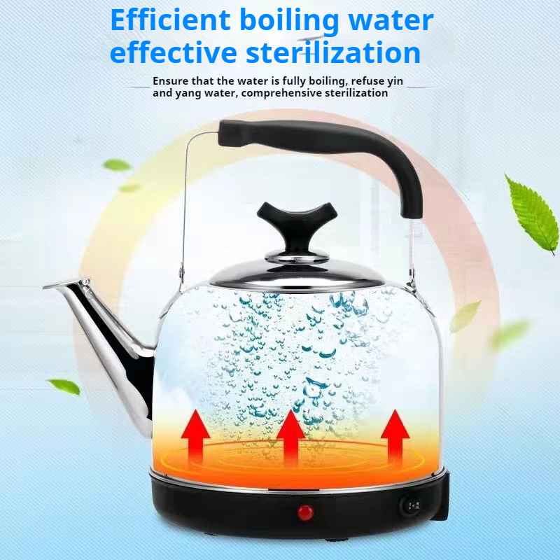 304 Stainless Steel Electric Kettle Automatic Power Off 15L Large ...