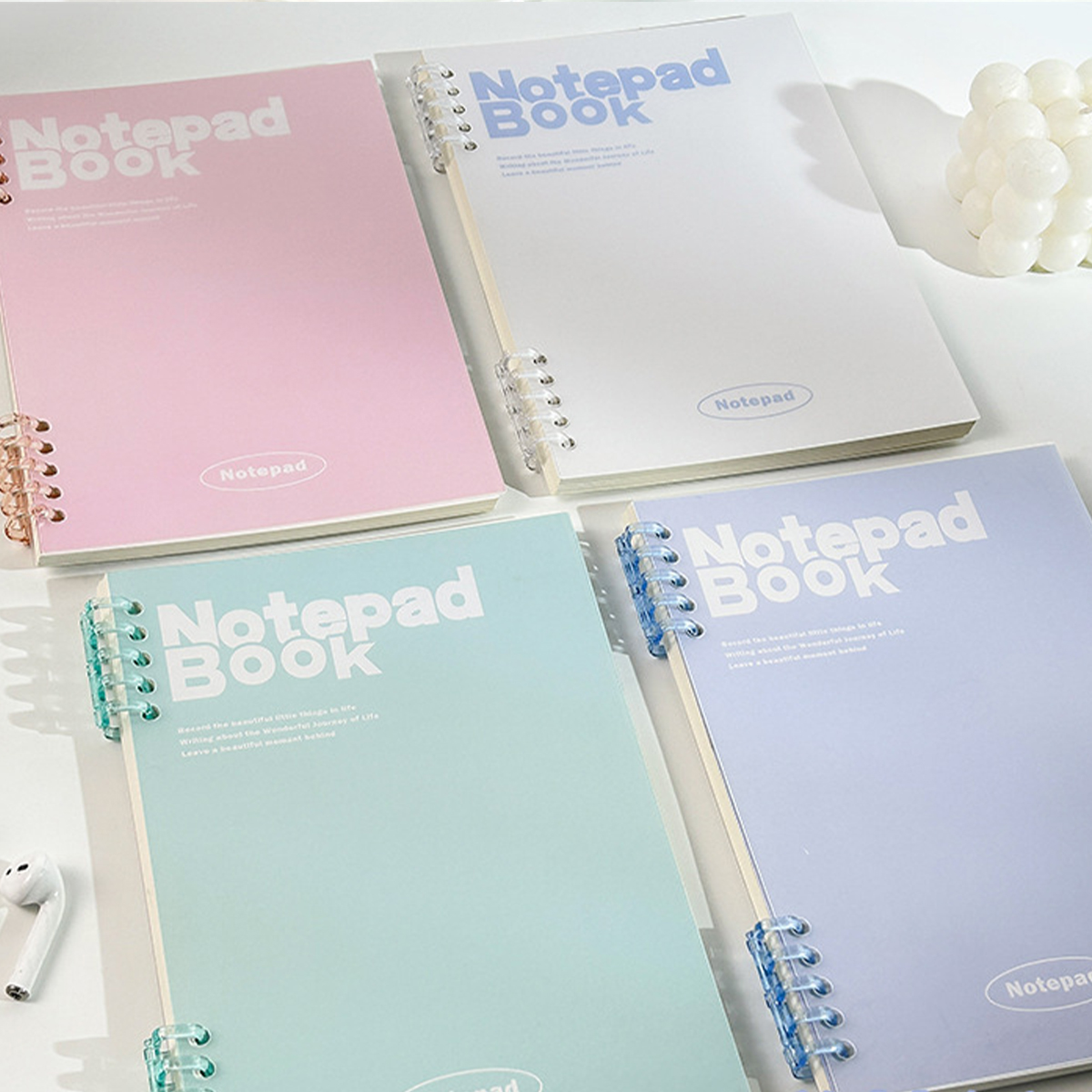 Loose leaf Notebook 60 Sheet Refillable B5/A5 Studens School Writing ...