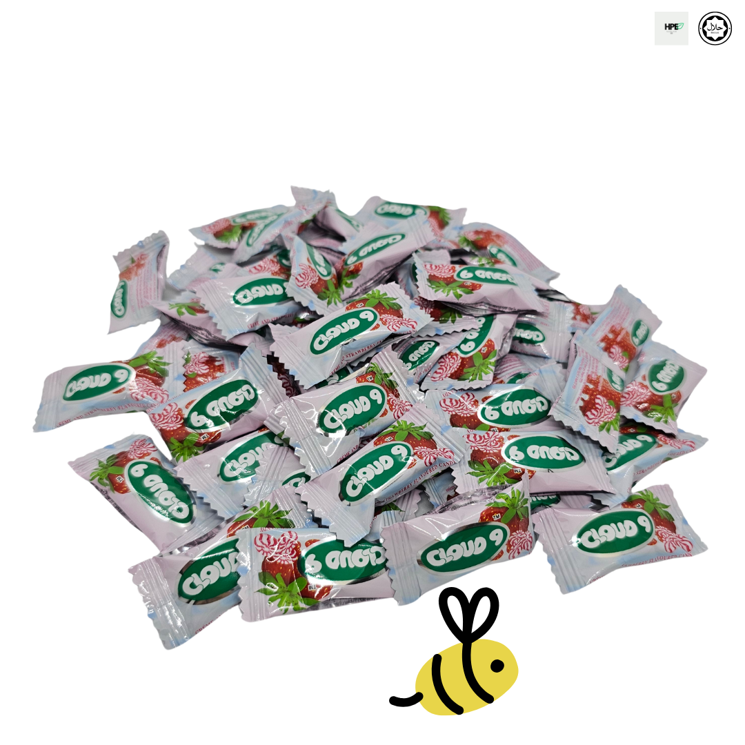 Gula Cloud 9 Candy Strawberry Blueberry Ice Lemon Tea Dynamite Butter ...